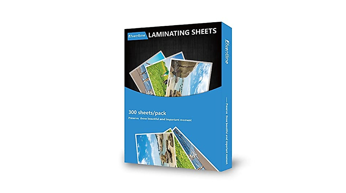 300 Pack 3 Mil Laminating Pouches - 5 Sizes (Letter, Photo)