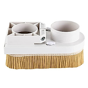 YIYIBYUS Dust Cover,80mm Spindle Dust Shoe Boot Collector For CNC Router Engraving Milling Machine