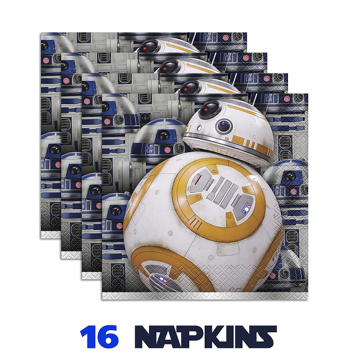 Star Wars Birthday Decorations | Star Wars Party Supplies | Star Wars Plates and Napkins, Star Wars Birthday Banner, Star Wars Tablecloth, Star Wars Paper Cups | Star Wars Party Decorations for 16