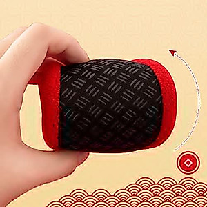 Mercatoo Autumn and Winter Children Toddlers Boys and Girls Floor Sports Non Slip Warm Comfortable Solid Color Chinese New Year Style Baby Boy 18 Month (A, 6-12 Months)