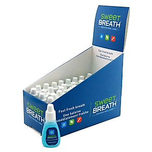 Sweet Breath Drops (48 Pieces) Peppermint (Blue) 0.125 Ounce (4ml)