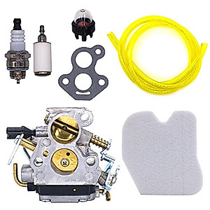 FitBest Carburetor with Air Filter Fuel Line/Filter for Husqvarna 235 235E 236 236E 240 240E Chainsaw Replaces 574719402 545072601 Carb