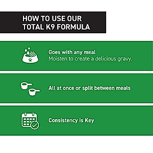 K9 Power Total K9 for Dogs 1lb - Supports Joint Health - Boosts Immune Function -Enhances Muscle Strength - Promotes a Healthy Coat