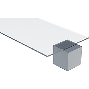 Clear Acrylic Plexiglass Sheet - 1/4" Thick - 18" x 48"