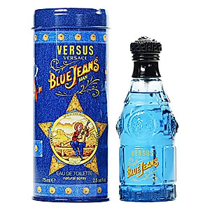 Versace Blue Jeans Eau De Toilette Spray 2.5 oz Male Cologne