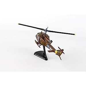 Daron Worldwide Trading Postage Stamp UH-1 Huey MEDEVAC US Army Vehicle (1/87 Scale)