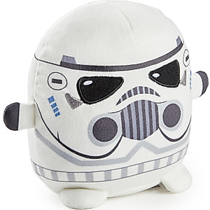 Mattel Star Wars Cuutopia Plush Figure, 10-inch Stormtrooper Soft Rounded Pillow Doll, Collectible Toy Inspired by the Villain Characters