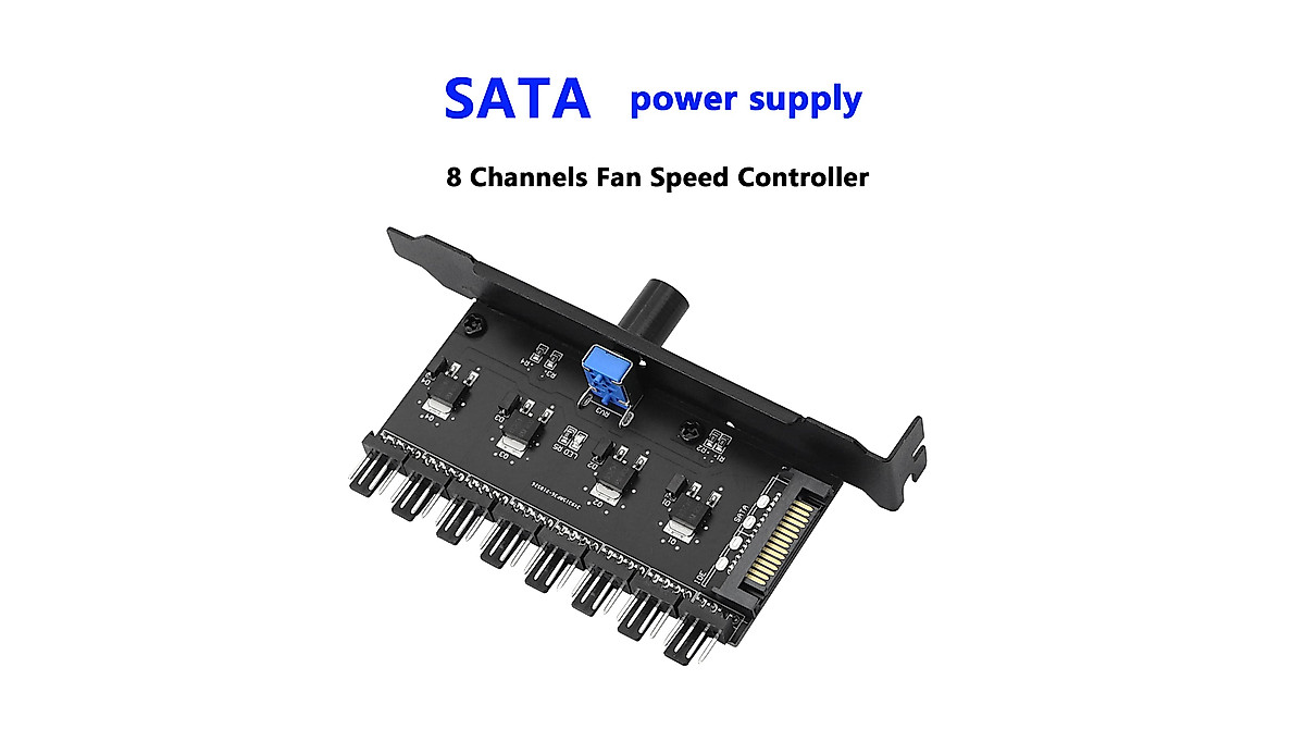 SinLoon 8 Channel Fan Hub | Adjustable Speed Controller