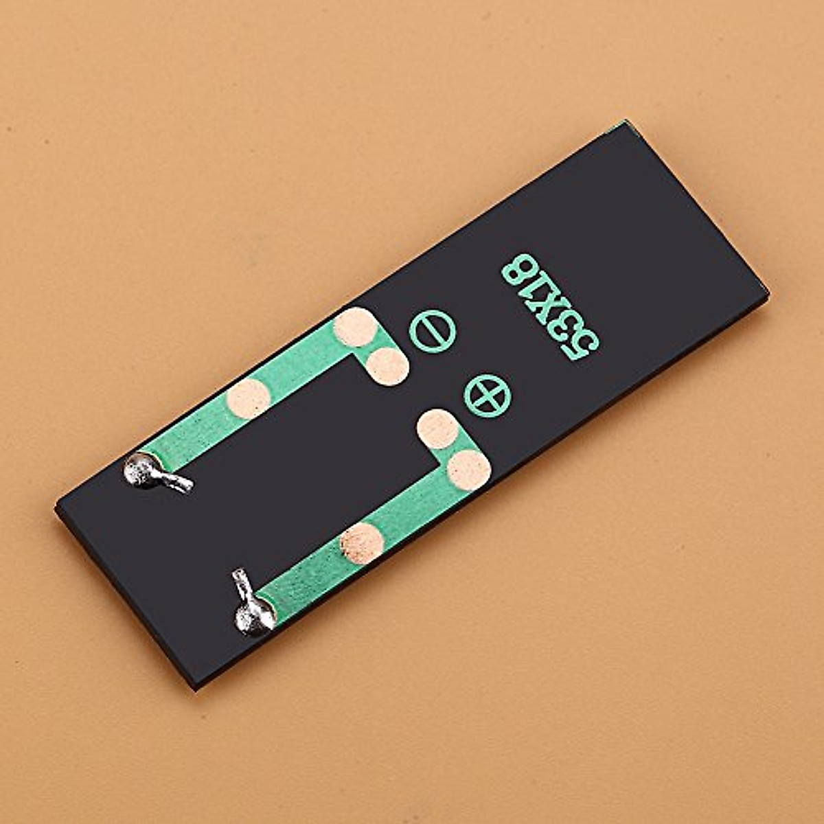 Solar Panel Board, 10pcs 0.5v 100ma Polycrystalline Solar Panel, for Power Supply of Small Household Solar Lighting System Outdoor Lamp Lighting