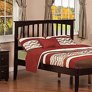 Leo & Lacey Full Spindle Headboard in Espresso