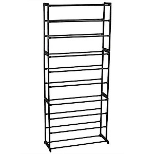 Sunbeam SR00755 30-Pair Shoe Rack, Black
