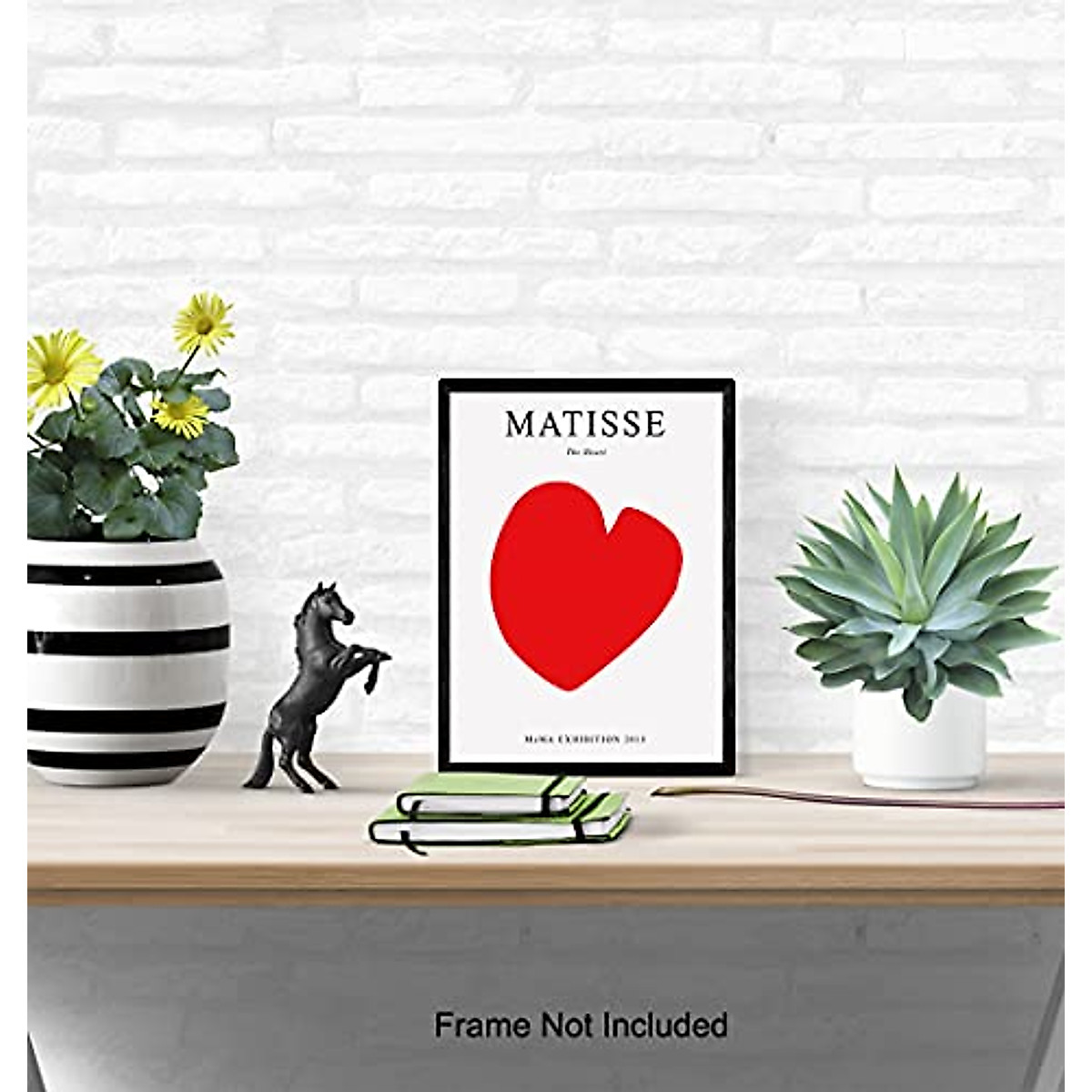 Matisse Wall Art Poster Decor - 8x10 Mid Century Modern Minimalist Print - Contemporary Gallery Wall Art - Abstract Gifts for Women - Aesthetic Museum Pictures - Bedroom Living Room - Henri Matisse