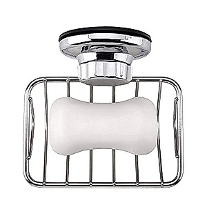iPEGTOP Vacuum Suction Cup Shower Soap Dishes ＆ Shower Caddy Bath Shelf for Bathroom Storage Organizer