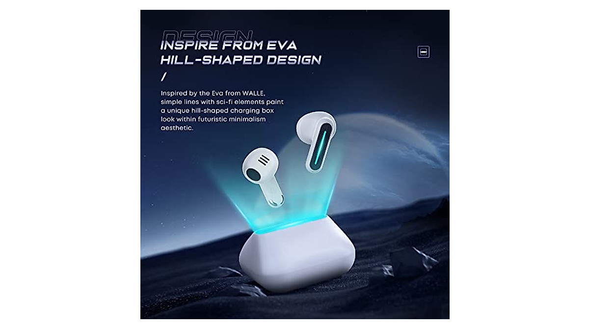Langsdom Wireless Earbuds, Delta ENC Talking Noise Reduction Headphones ...