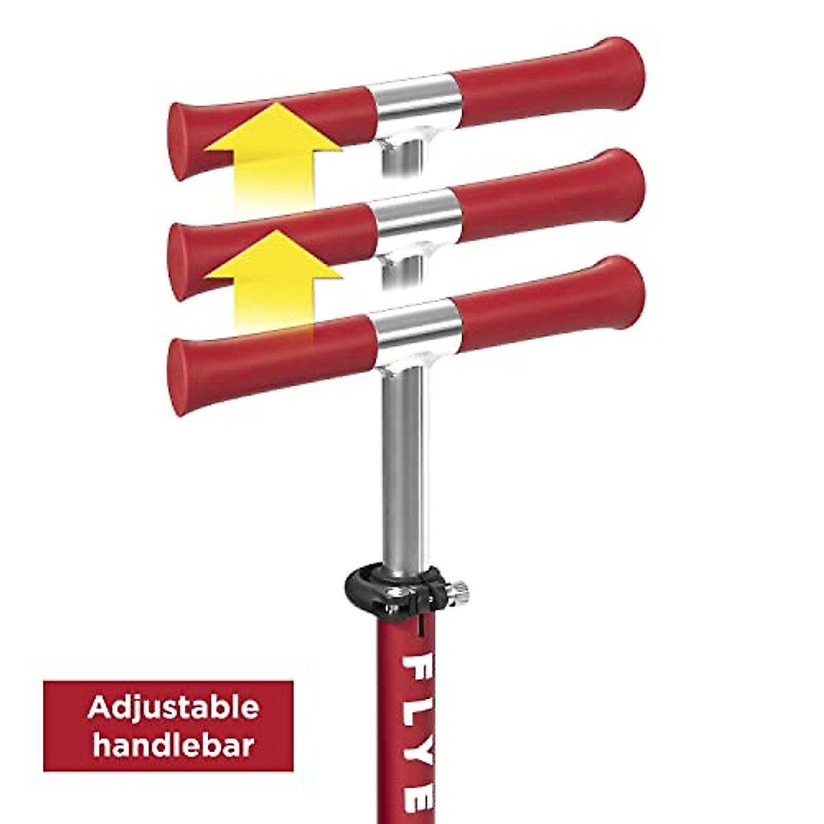 Flyer Glider Jr., Lean to Steer Toddler Scooter, Red, for Kids Ages 2-5 Years