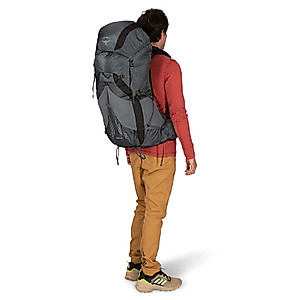 Osprey Exos 48L Men's Ultralight Backpacking Backpack, Tungsten Grey, L/XL