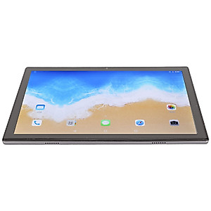ANGGREK 10.1 Inch Tablet, 8GB RAM 128GB ROM, MTK6750 Octa core CPU, 3200x1440 HD, Dual Card Dual Standby, Dual Cameras, 6800mAh Battery, 12, Gray (US Plug)