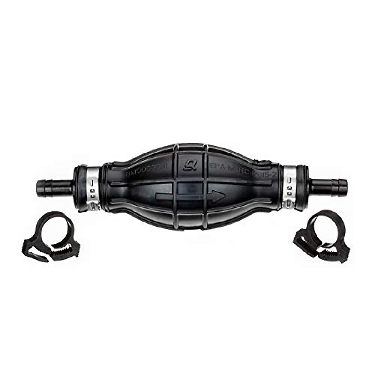 Quicksilver 8M0061875 Primer Bulb with 2 Hose Clamps for 5/16'' (8 mm) Fuel Lines