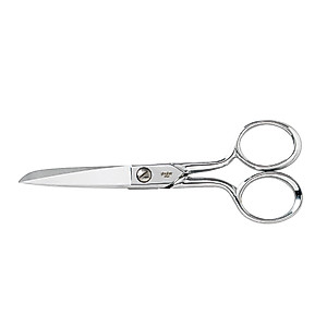 Gingher Knife-Edge Sewing Scissors (5 in.), (5 in.), Silver