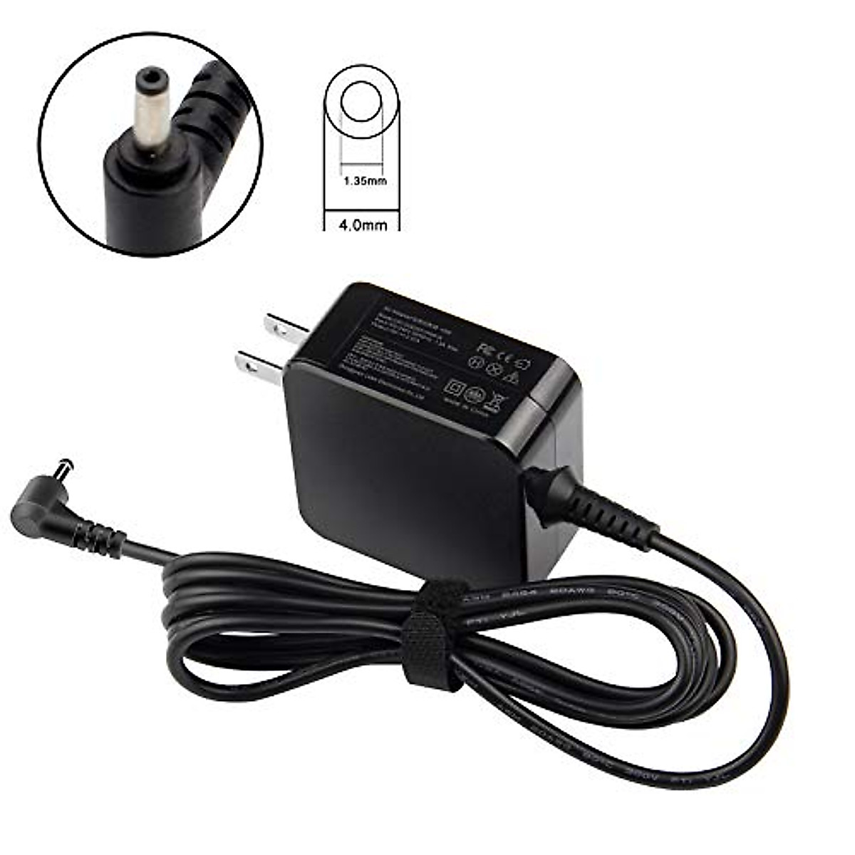 Laptop Notebook Charger for Asus X201E X202E X540 X541 X553M X541NA X542UA X540S X540SA X541N UX330 UX330U UX360 UX360C UX305 UX305C S200E C202SA C300SA F553 F553M F556 F556U F302 K556 K556U