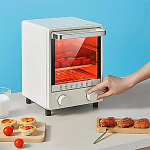SUSOSU Microwave Oven Electric Oven 3 Tier Grill Home Vertical Baking Small Oven 800W Multifunction Cake Appliances Mini Automatic