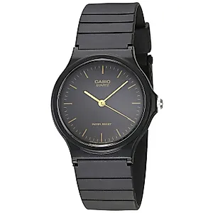 Casio Men's MQ24-1E Black Resin Watch