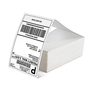 Phomemo Shipping Labels, 4x6 Thermal Labels, Compatible with USPS, Shopify, Amazon, Etsy, Ebay, DHL, UPS, FedEx, 500pcs/pack