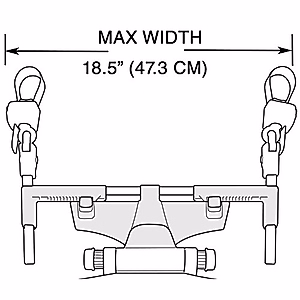 guzzie+Guss Hitch Full Suspension Ride-On Stroller Board, Compatible with All Styles of Strollers; Joggers, Prams, Full-Sized, and Umbrella Strollers, for Ages Two to Five Years, Max Weight 62 pounds