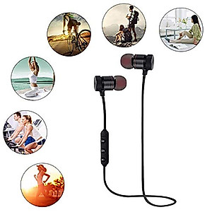 Kingup Bluetooth Wireless Earphone with Magnetic Connection, corresponds to Various Models
