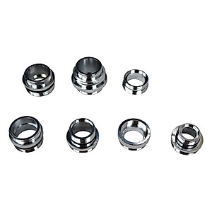 7pcs Faucet Adapter Kit With Tom Thumb Cache Adapter (TTCAD4) – Male 3/8”-18T
