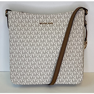 Michael Kors Messenger, Signature Mk Vanilla