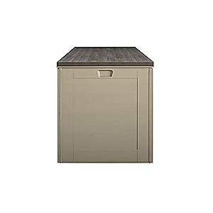 Cosco Outdoor Living 88180BTN1E Cosco Outdoor Patio, Extra Large, 180 Gallons, Tan Deck Storage Box