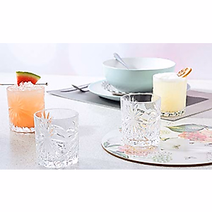 RCR Oasis Crystal Short Whisky Water Tumblers Glasses, 320 ml, Set of 6, 23 x 15.5 x 15.5 cm