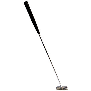 Bell Putters Non/No Offset Golf Putter 360g Polish Chrome Finish Right-Handed/RH with Tacki-mac Jumbo Putter Grip and 34" Shaft | Made in USA