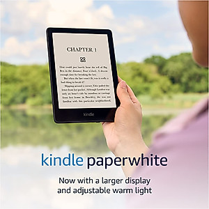 International Version – Kindle Paperwhite (8 GB) – Now with a 6.8" display and adjustable warm light – Without Lockscreen Ads