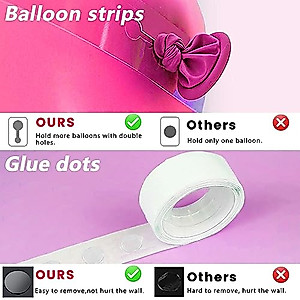 Hot Pink Princess Balloons Balloon Garland Arch Kit Birthday Party Supplies Decorations, Hot Pink Balloon Garland Arch Kit, Pink Balloons Decorations for Birthday Party