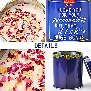 Scented Candles Gifts for Men,Him,Husband,Boyfriend,White Elephant Unique Gifts for Adults,Funny Naughty Men Gifts for Anniversary,Christmas,Valentines Day,Birthday for Men,Fiance,Friends,Lavender