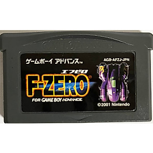 F Zero Maximum Velocity Japanese Game Boy Advance