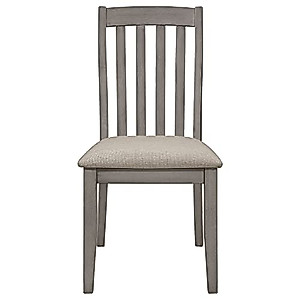 Coaster Furniture Nogales Slat Back Coastal Grey (Set of 2) Side Chair 109812