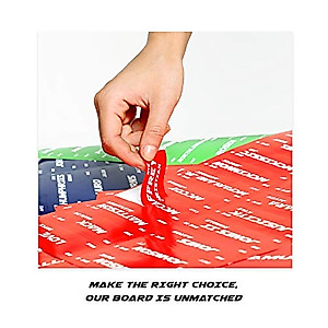 XL Fantasy Football Draft Board for The 2023-2024 Season Kit, 120 LB Material - 6 Feet x 4 Feet Board - Up to 14 Teams & 500+ Player Stickers