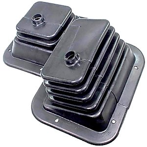 APDTY 111525 Shift Double Shifter Boot T176 T177 Dana 300 Transfer Case Replaces 5752141