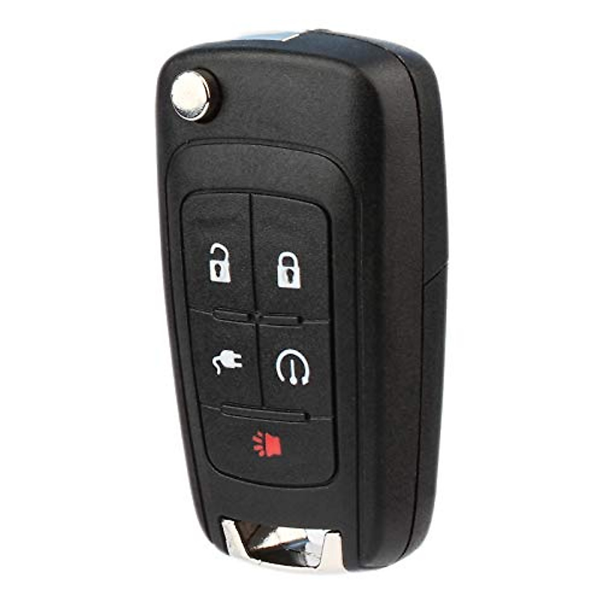 fits 2011 2012 2013 2014 2015 Chevrolet Volt Flip Key Fob Keyless Entry Remote (22923862, 22737521)