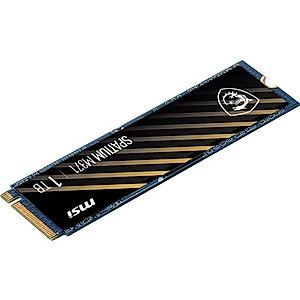 MSI SPATIUM M371 NVMe M.2 1TB Internal SSD PCIe Gen3 NVMe 3D NAND (SPATIUM M371 NVMe M.2 1TB)