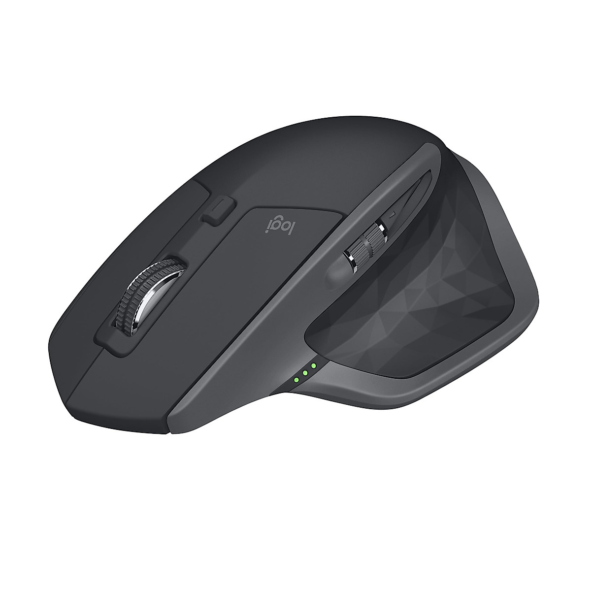 Logitech MX Master 2S Wireless Mouse – Use on Any Surface, Hyper-Fast Scrolling, Ergonomic Shape, Rechargeable, Control Upto 3 Apple Mac and Windows Computers, Graphite (Discontinued by Manufacturer)