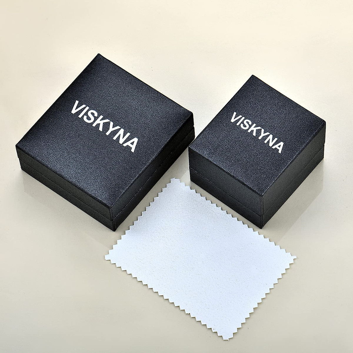 Viskyna Engagement Ring for Women 925 Sterling Silver Promise Ring Wedding Eternity Anniversary Statement Ring for Her Size 7