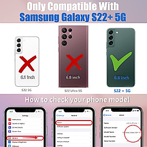 Toycamp for Samsung Galaxy S22 Plus Case, Cute Funny Sunflower Design for Women Girls Boys Teens for Galaxy S22 Plus Cases, Cute Cartoon Sunflower Print Cover for S22 Plus Case 5G, 6.6''