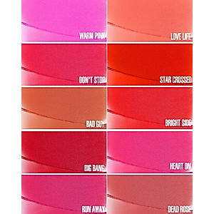 HANLADY Red Lipstick Matte, Pink Liquid Lipstick Long Lasting for Women, Smudgeproof Nude Lipsticks Color Stay Lip Stain No Transfer No Smear, Vegan & Cruelty-Free (902 Love Life)