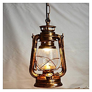GAOZ Outdoor Lights Vintage Retro Lantern Kerosene Pendant Lamp E27 Lights Loft Restaurant Master Bedroom Dining/Living Room Kitchen bar Cafe for Home,Garden,Yard,Decorations
