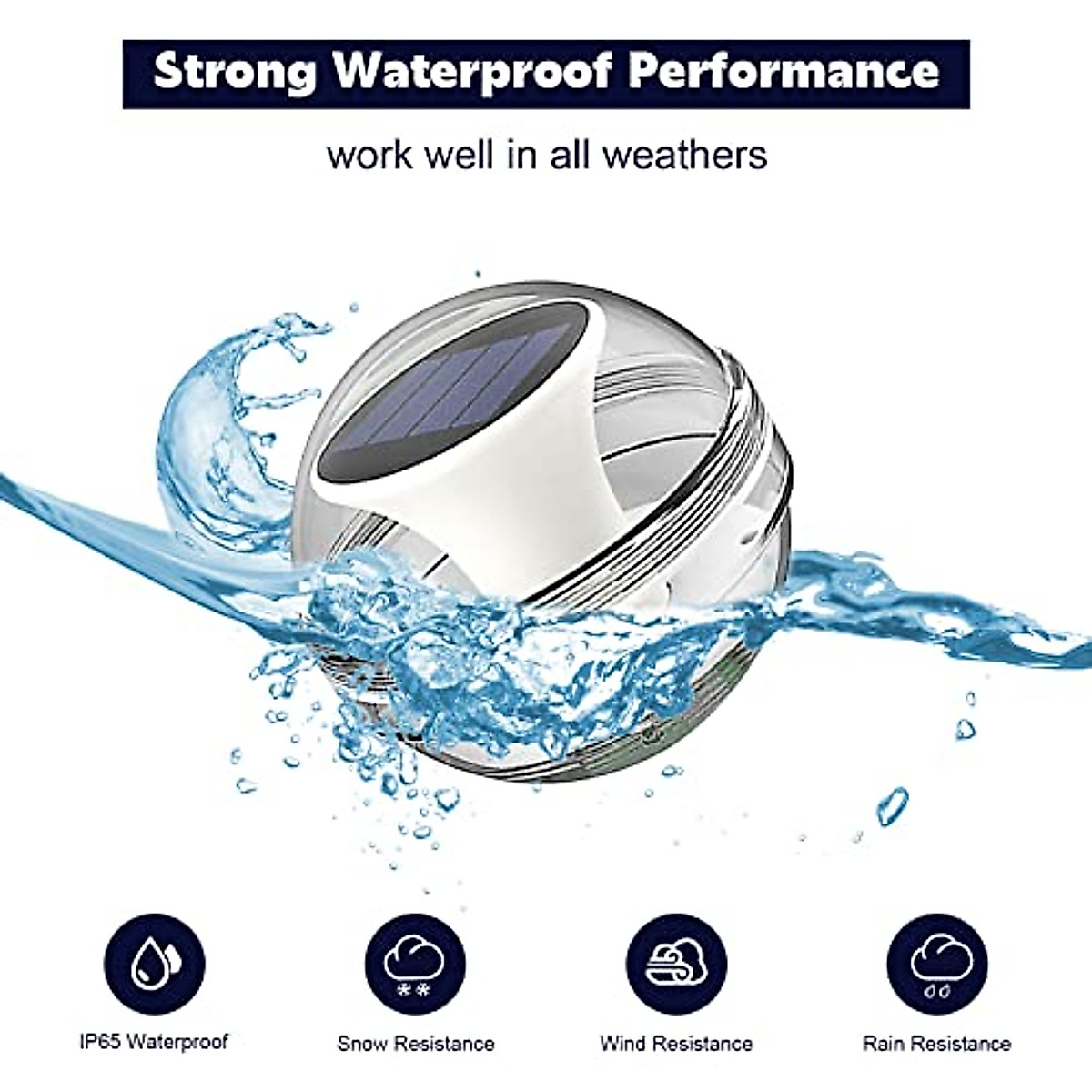 Floating Pool Lights - RGB Color Changing Waterproof LED Balls