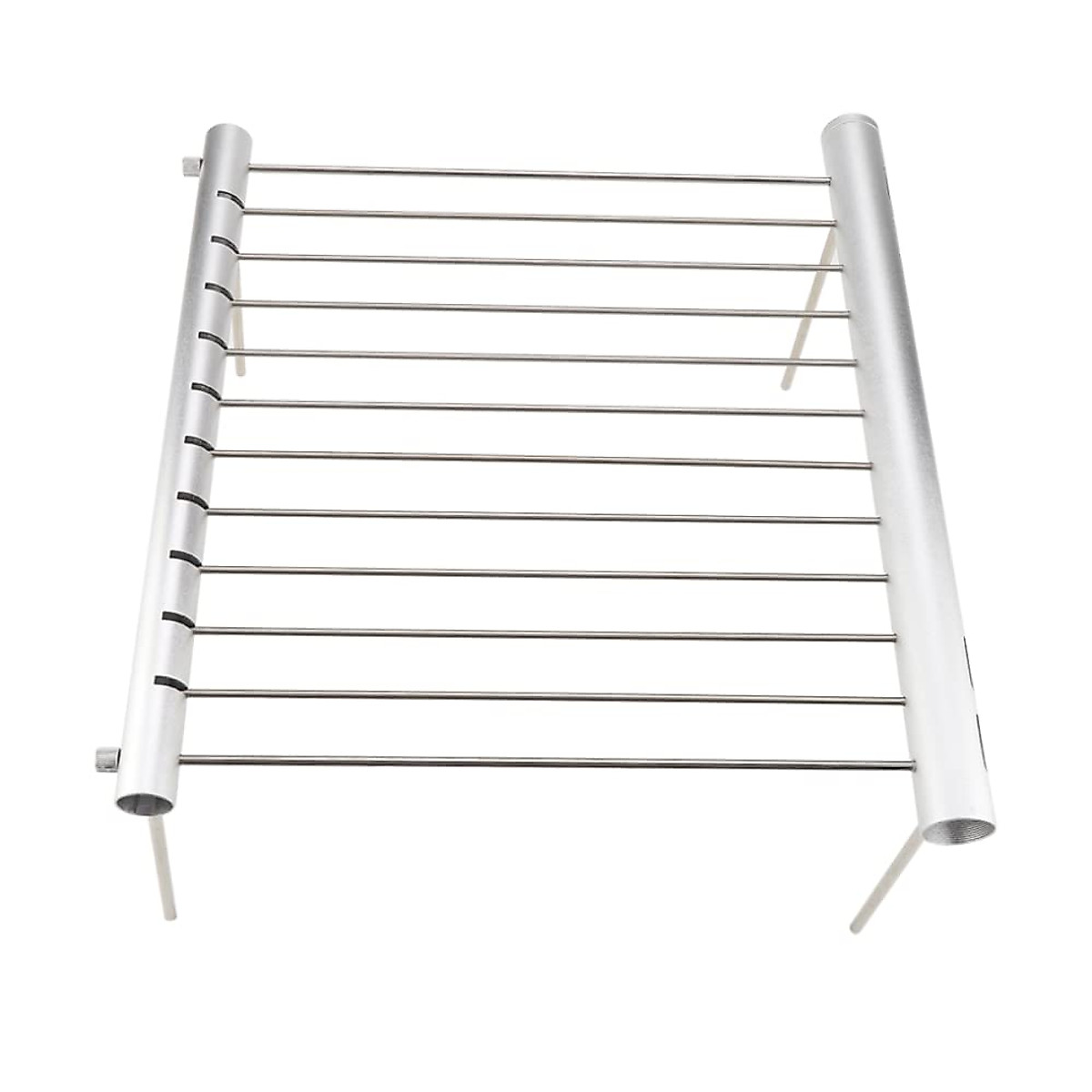 Portable Stainless Steel Folding BBQ Tube Outdoor Grill for Compact Camping and Backpacking - Perfect for Home Cookouts Too